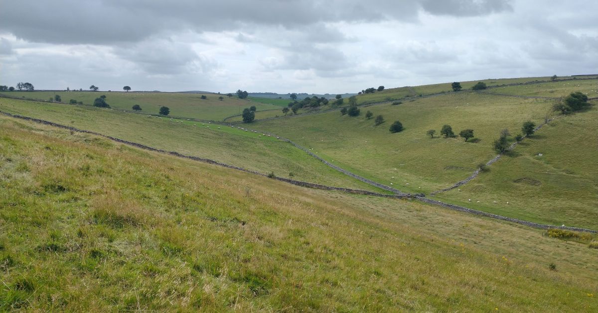 Monyash, Flagg, Taddington & Sheldon - high limestone plateau & lead rakes - Ramblers